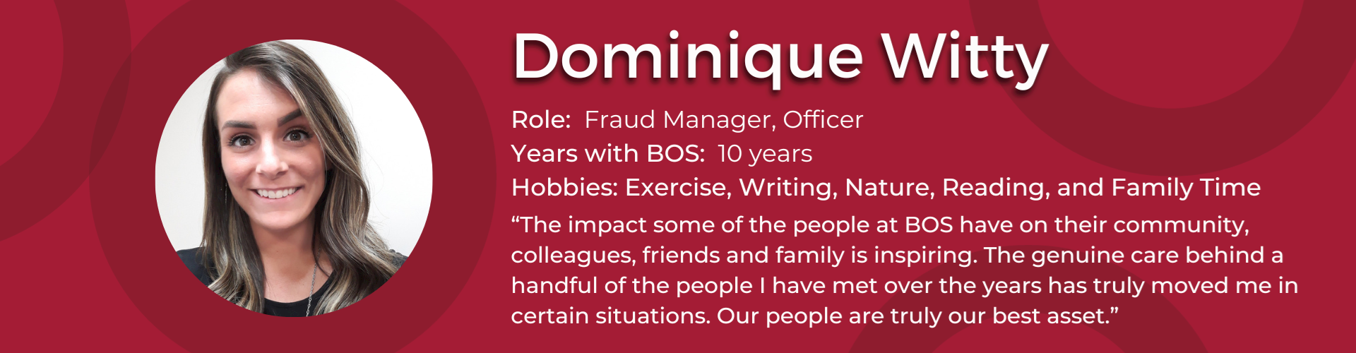 Congratulations to our September Employee of the Month! | Bank of ...